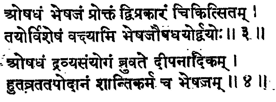 Two types of Medicines - Aushadham and Bheshajam | Centre for ...
